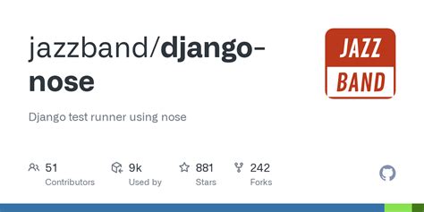 GitHub Jazzband Django Nose Django Test Runner Using Nose