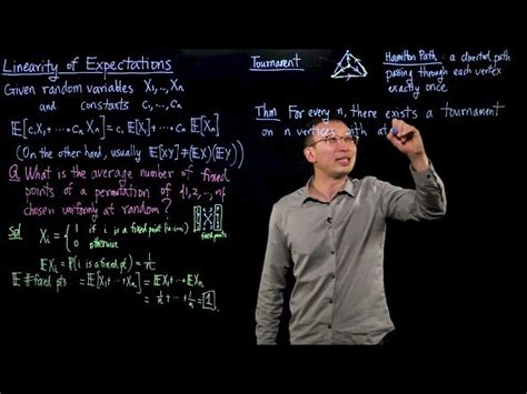 Free Video Linearity Of Expectations In Combinatorics Applications