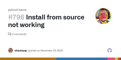 Install From Source Not Working Issue Pytorch Serve GitHub