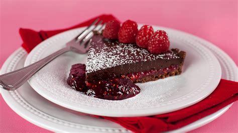 Raspberry Chocolate Ganache Torte