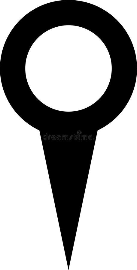 Location Pin Icon Map Pointer Icon Location Pins Sign Pointer Navigation Symbol Stock Vector