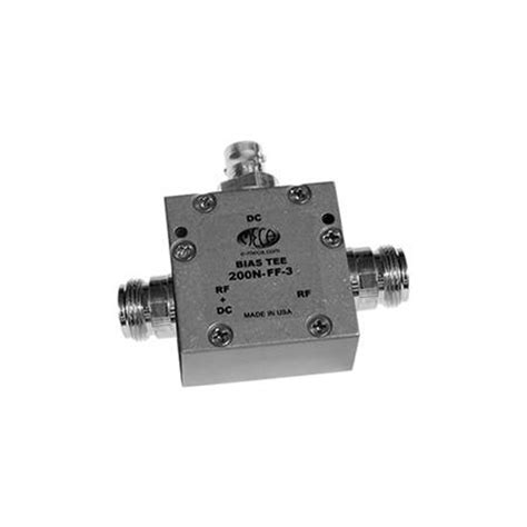 Meca 500 2500 Mhz Bias Tee 100 Vdc 7 Amps Dc 3000w Peak Power N Female On Equipment Side N