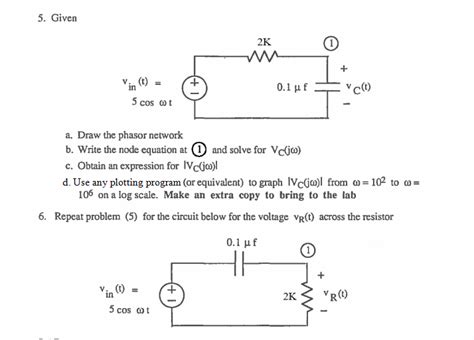 Answered 6 Repeat Problem 5 For The Circuit Bartleby