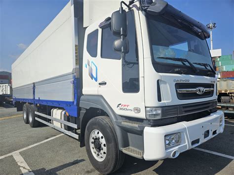 14톤 대우 노부스 윙바디 부산신항트럭