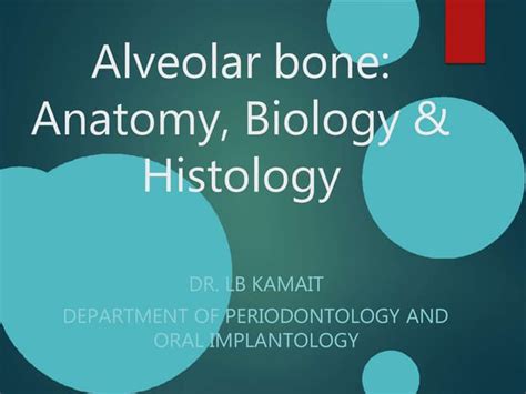 Alveolar Bone Pptx