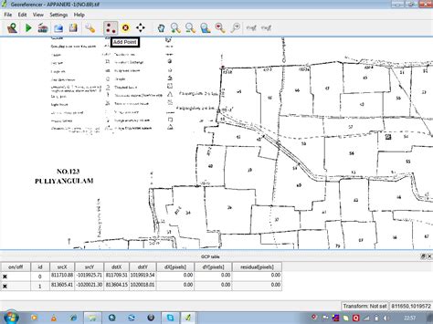 Geo Referencing Raster Image In QGIS W R T Vector File