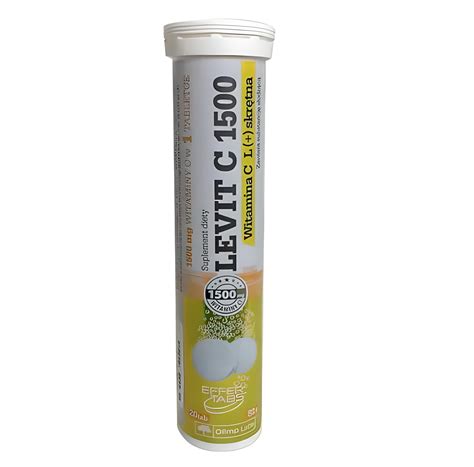 ᐉ Витамин C для спорта Olimp Nutrition Levit C 1500 20 Tabs Lemon