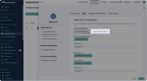 Create Saml Application With Jumpcloud