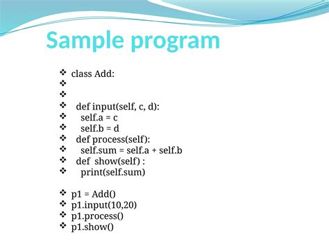 Oops 46 Slide Python Concepts Pptx Programming Languages Computing
