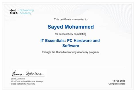 Cisco Technology Sayed Mohammed