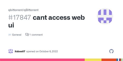 Cant Access Web Ui Qbittorrent QBittorrent Discussion GitHub