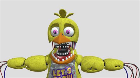 Witheredchicafnaf Download Free 3d Model By Puploora Jamietwise