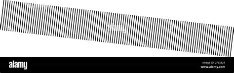 Horizontal Dashed Segmented Lines Design Shape Element — Stock Vector Illustration Graphics