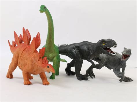 مشخصات،قیمت و خرید فیگور دایناسور 4 عددی دلبند