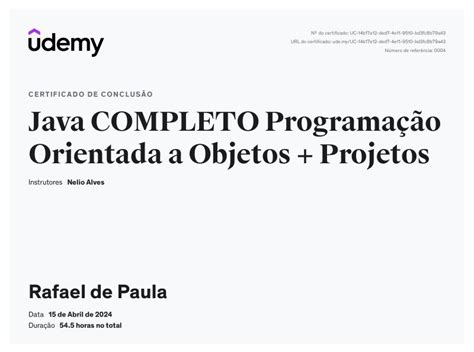 java desenvolvimentodesoftware educaçãocontinuada aprendizado rafael de paula