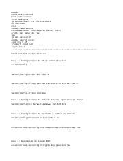 Configuracion Ssh Router Txt Enable Confifure Terminal Host Name Xxxxxxx Interface G0 0 Ip