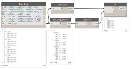 Truefalse If List Has Duplicate Lists Logic Dynamo