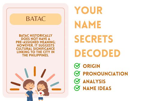 Batac Name Meaning And Pronunciation