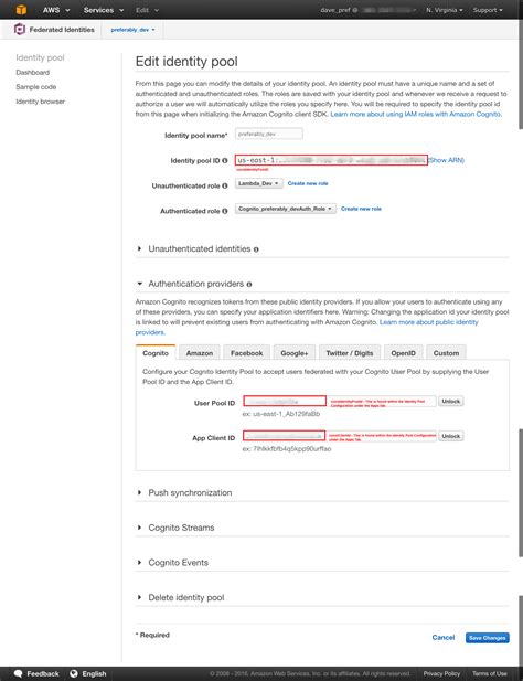 GitHub Angrycider Cognito Auth Example Working Example Of Using AWS Identity And User Pools