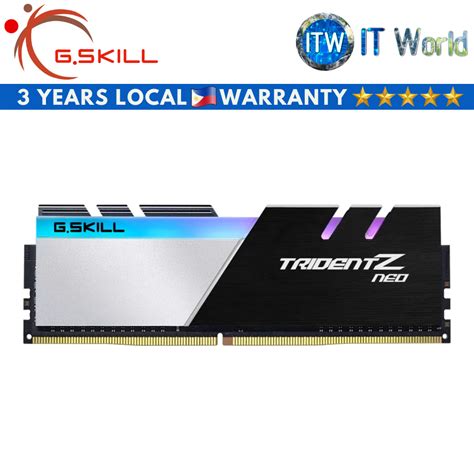 G.skill Trident Z Neo 16GB (2x8GB) DDR4-3600 CL16 1.35V RAM (F4 ...