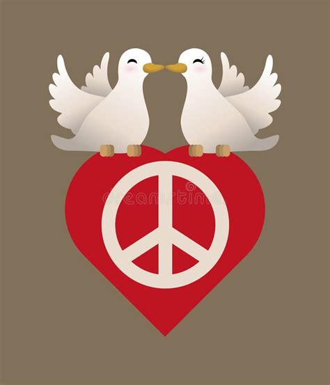 Peace Design Stock Vector Illustration Of International 58661604