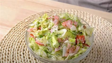 Пролетна салата за 5 минути Здравословна и много вкусна Домашна кухня с Дани