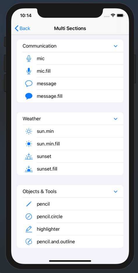 Building An Expandable List Using Uicollectionview Part 1