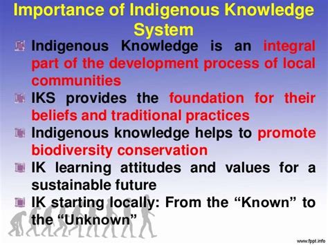 Indigenous Technological Knowledge Itk Or Ikpitk