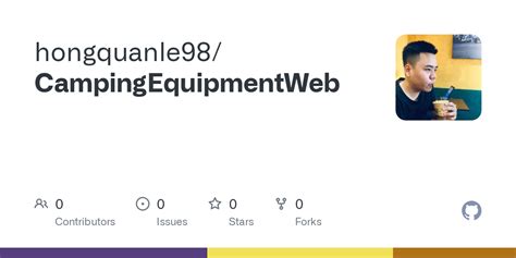 Github Hongquanle Campingequipmentweb