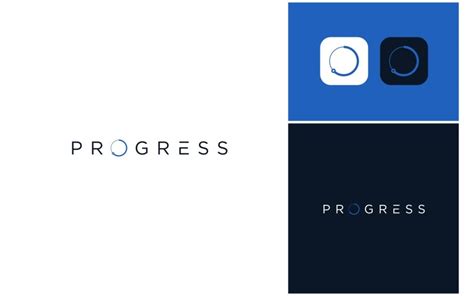 Progress Process Circle Loading Logo Templatemonster