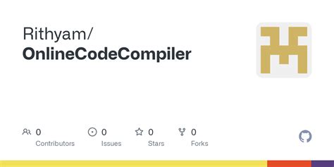 Github Rithyamonlinecodecompiler · Github