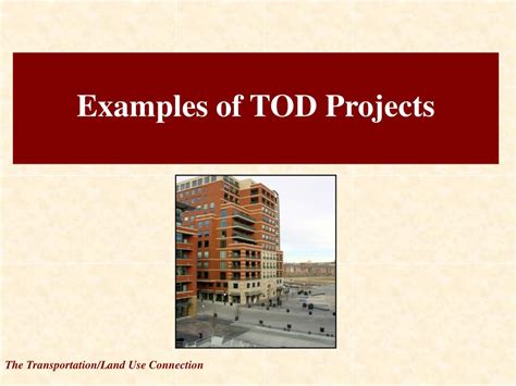 Ppt Transit Oriented Development Tod Powerpoint Presentation Free