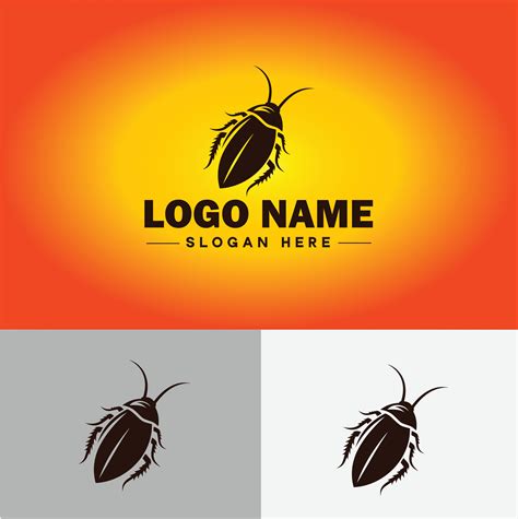 Cockroach Logo Vector Art Icon Graphics For Business Brand Icon