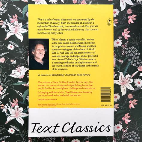 Arnold Zable Café Scheherazade Stoker Books