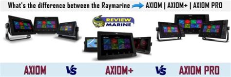 Raymarine Axiom Vs Axiom Vs Axiom Pro Detailed Comparison