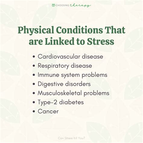 Can Severe Stress Kill You At Patricia Mack Blog