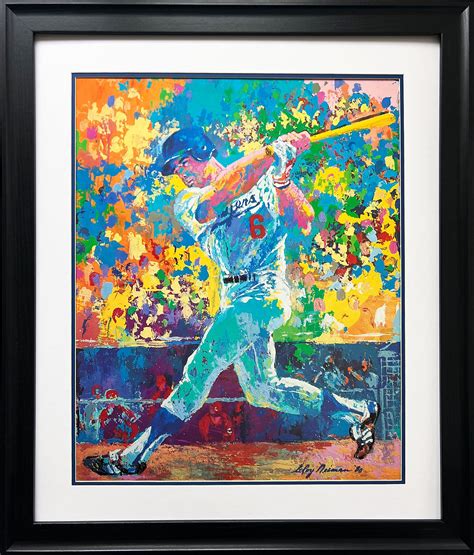 Leroy Neiman Steve Garvey Framed New Art Print Ny Dodgers Baseball