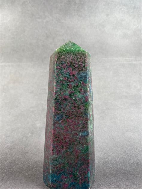 Ruby And Kyanite Tower Ceeport Crystal