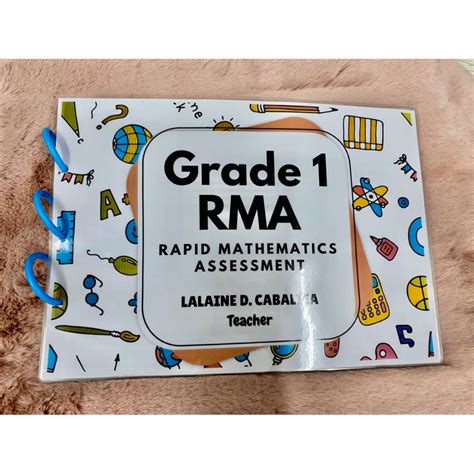 Rapid Mathematics Assessment Rma Booklet For Grade 1 Shopee Philippines