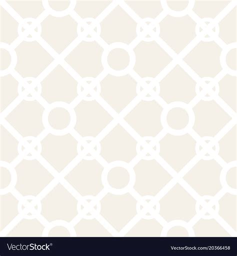 Abstract Geometric Lines Lattice Pattern Seamless Vector Image