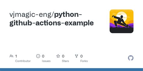 Github Vjmagic Eng Python Github Actions Example