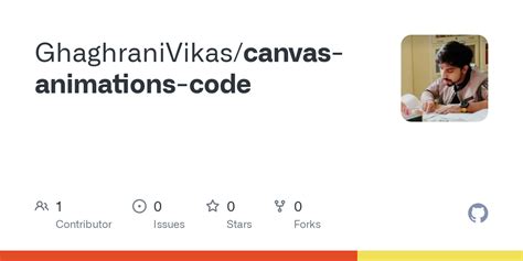Github Ghaghranivikascanvas Animations Code