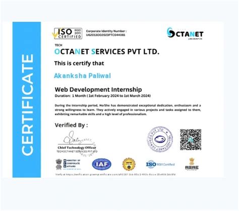 Akanksha Paliwal On Linkedin Intership2024 Webdevelopment