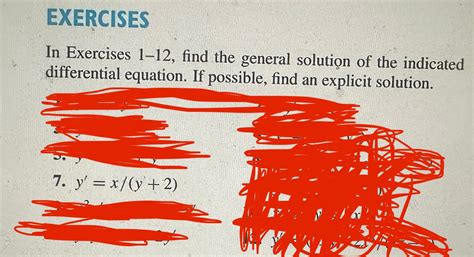 Exercisesin Exercises 1 12 ﻿find The General