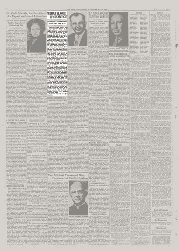 William St Onge Of Connecticut The New York Times