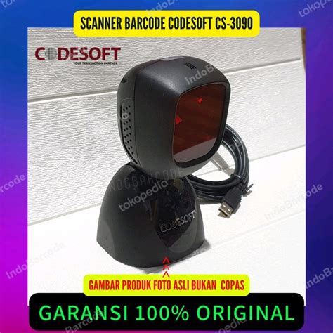 Jual Barcode Scanner CODESOFT CS 3090 Port USB SCAN BARCODE CS3090 Kota Cimahi IndoBarcode