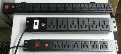 Pdu 6 Socket 515 Amp At ₹ 1550piece Electrical Plug Sockets In
