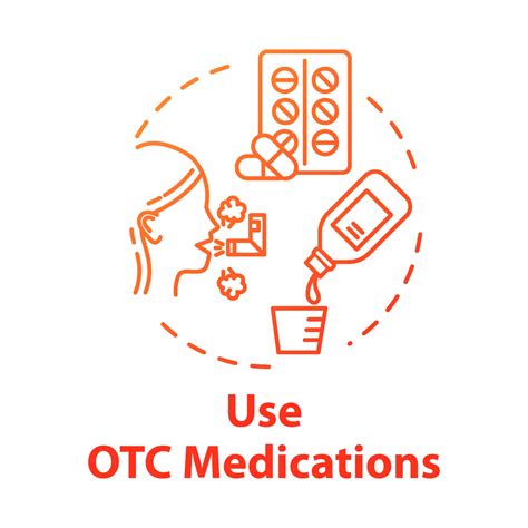 Use Otc Medication Concept Icon 3236443 Vector Art At Vecteezy