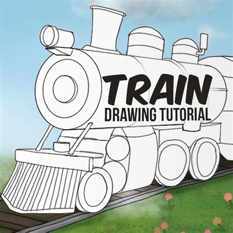 Step By Step Tutorial On How To Draw A Train Picsart Blog