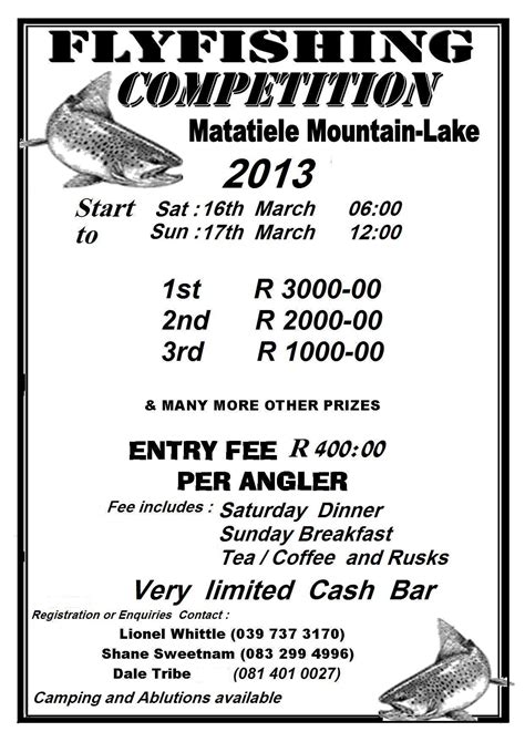 Matatiele Mountain Lake Como 2013 Rochester Tackle